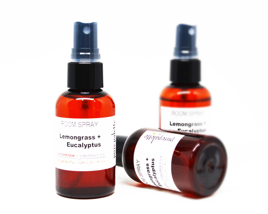 Lemongrass Eucalyptus Room Sprays – Pure Palette Scents